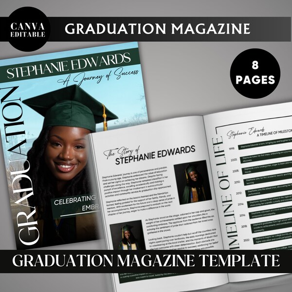 Magazine Invitation - Etsy