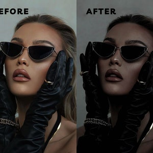 10 Dark Feed Lightroom Mobile Preset, Minimal / Minimalist Preset, Dark ...