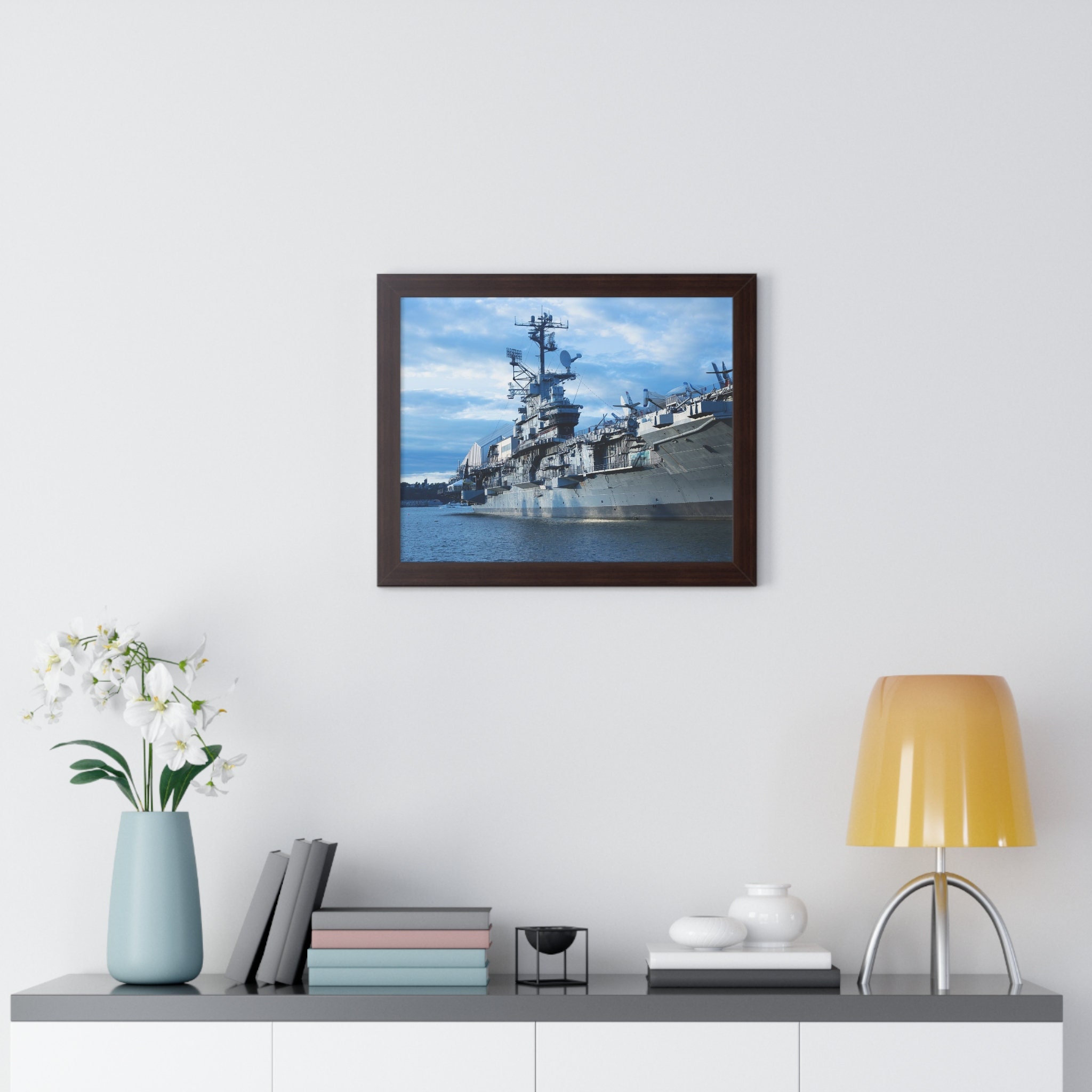 Navy Ship Wall Art - Etsy