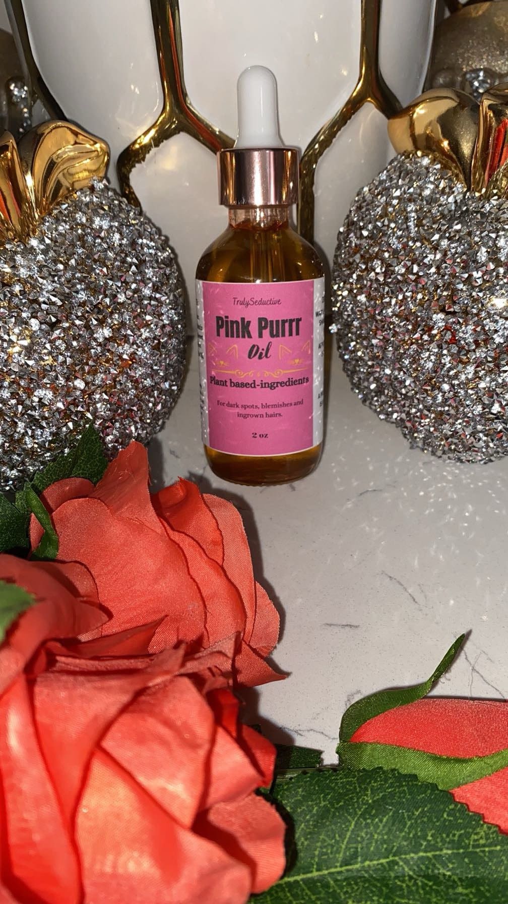 Pink Purrr Intimate Area Brightening Oil - Etsy