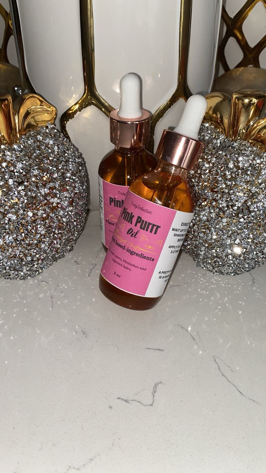 Pink Purrr Intimate Area Brightening Oil - Etsy