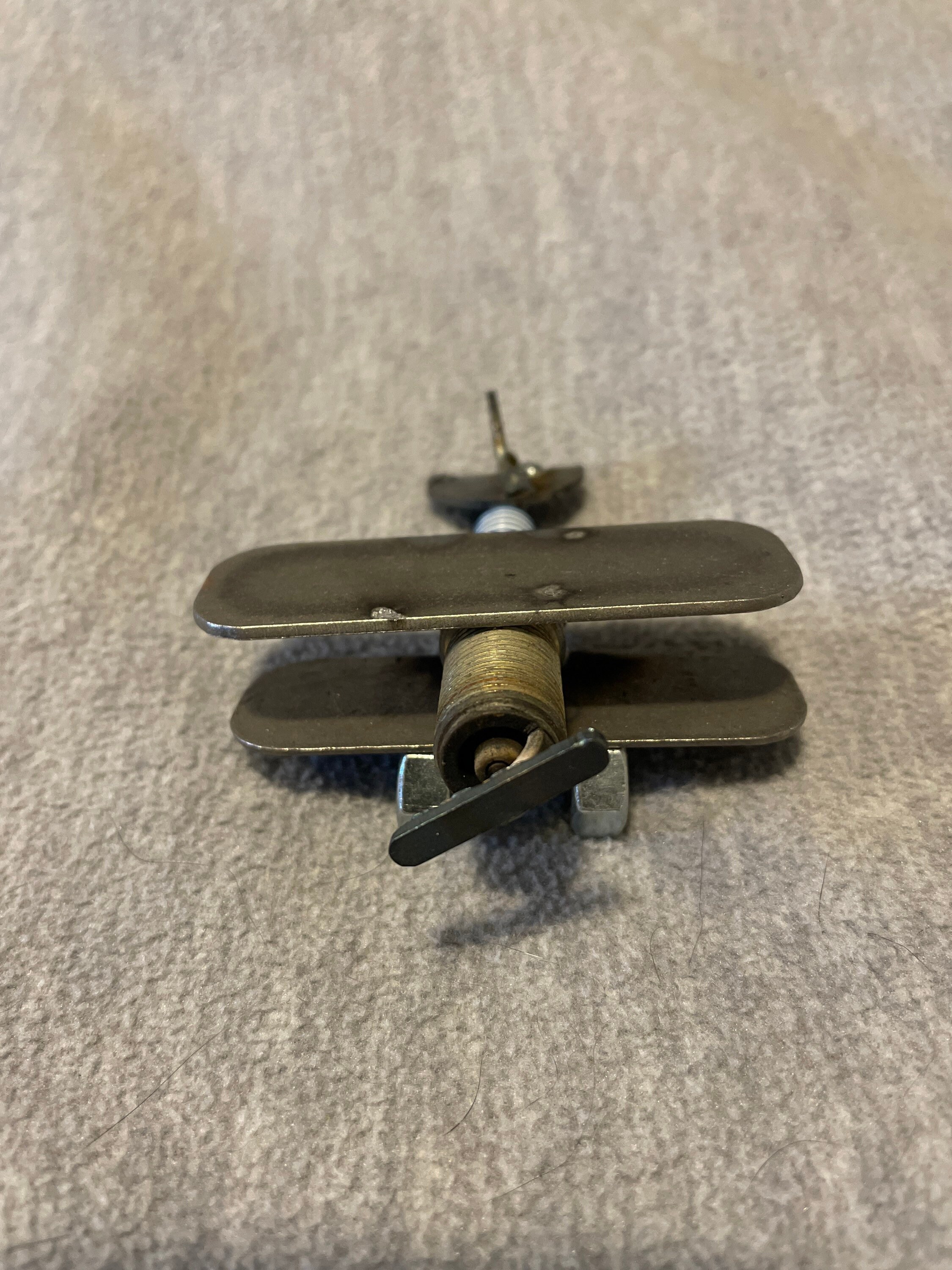 Bi Wing Spark Plug Airplane Sculpture Art Opt 3 - Etsy