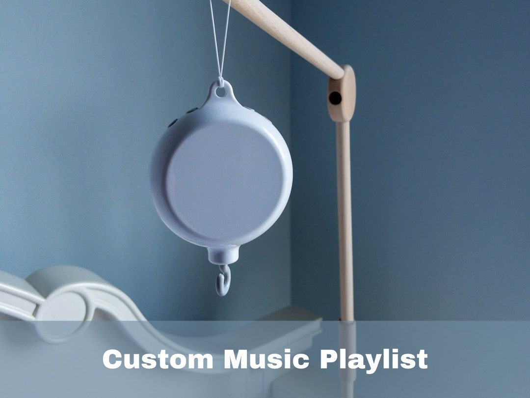CUSTOM Baby Mobile Music Box With Custom Playlist Baby Mobile Music ...
