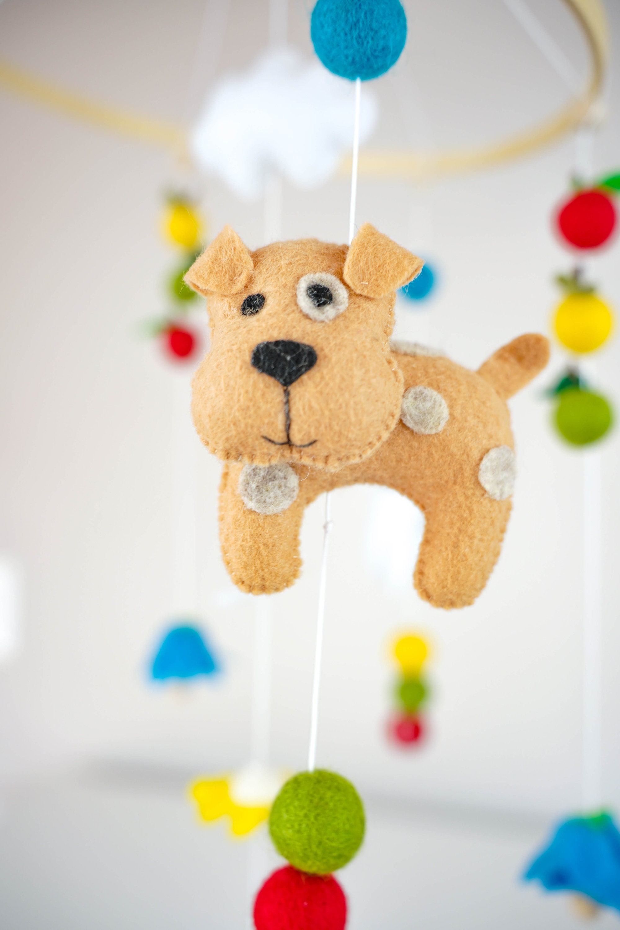 Farm Nursery Mobile Farm Animal Theme Decor Nursery Farm Animal Cot ...