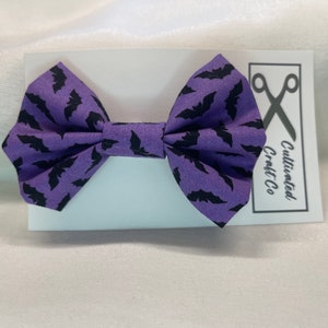 Spooky Handmade Halloween Bow, Ghost Bow - Etsy