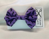 Spooky Handmade Halloween Bow, Ghost Bow - Etsy