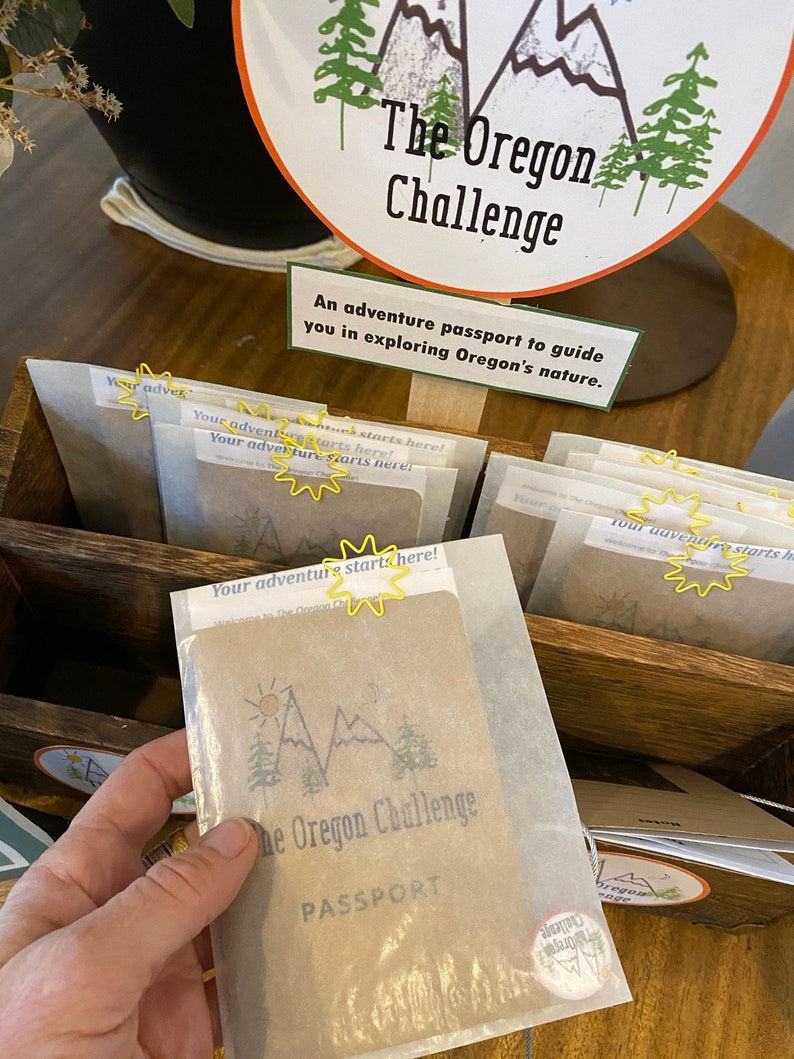 The Oregon Challenge Passport - Etsy