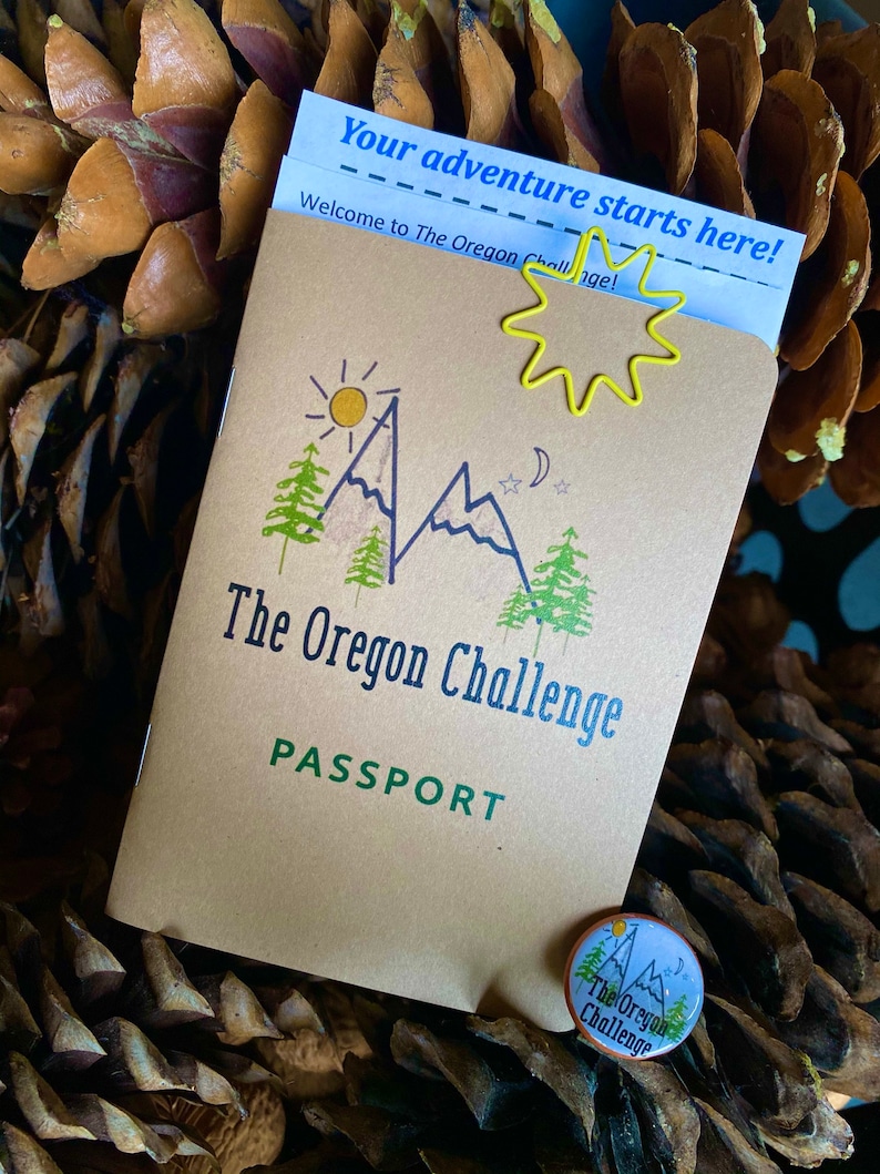 The Oregon Challenge Passport - Etsy