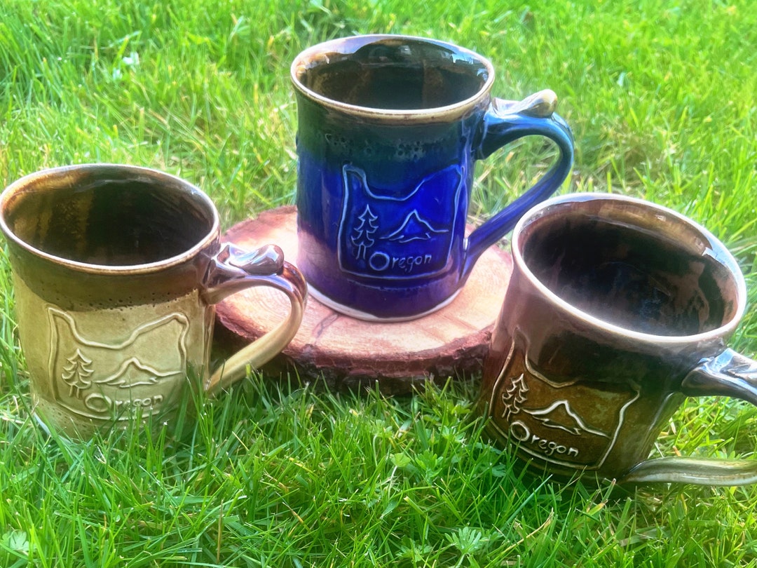 OREGON Ceramic Mug - Etsy