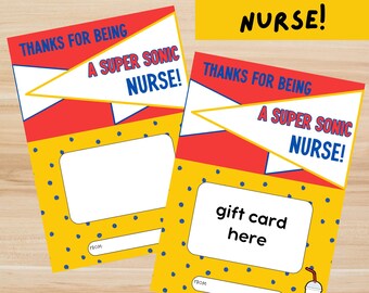 Nurses Week Gift Card Holder Cute Nurses Gift Card Nurse Week Gift Card ...
