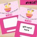 Nurses Week Gift Card Holder Cute Nurses Gift Card Nurse Week Gift Card ...