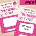Nurses Week Gift Card Holder Cute Nurses Gift Card Nurse Week Gift Card ...