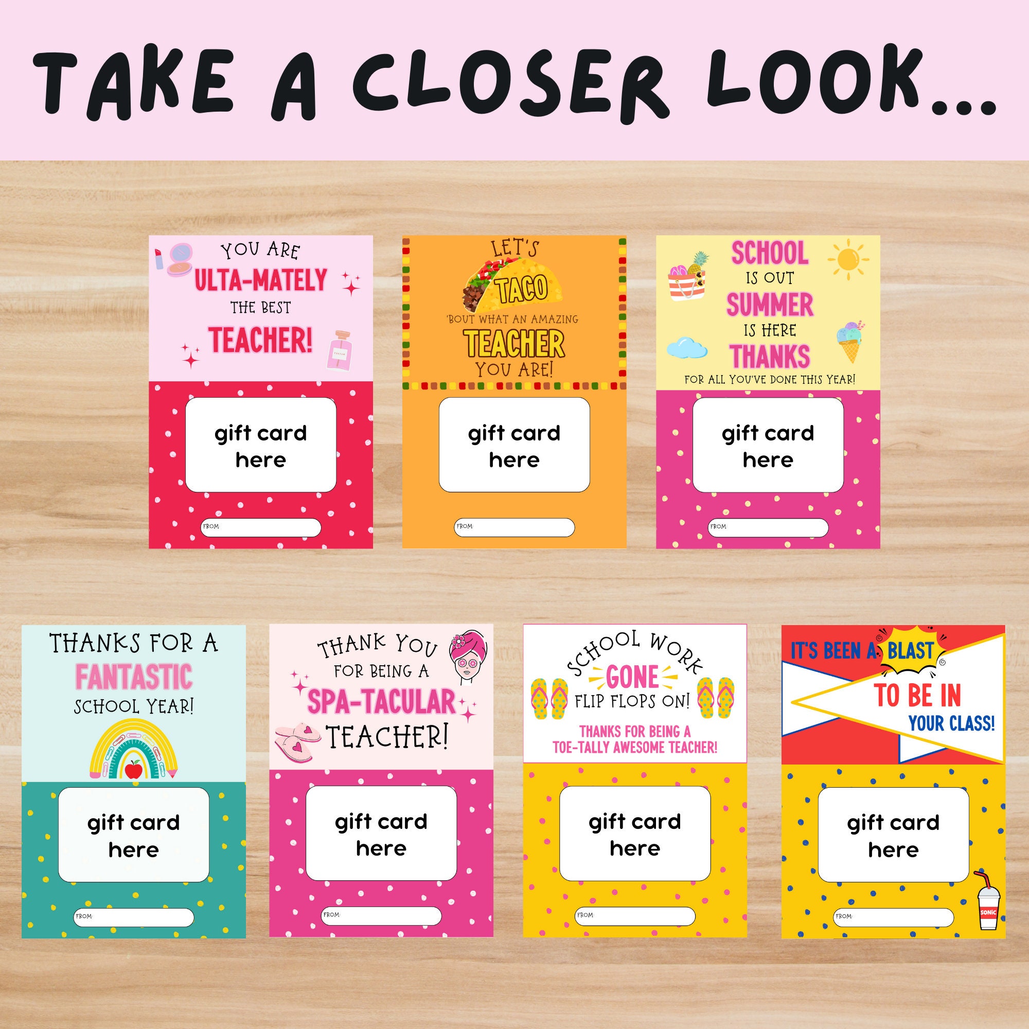 Teacher Appreciation Gift, Teacher Gift, Teacher Appreciation Week ...