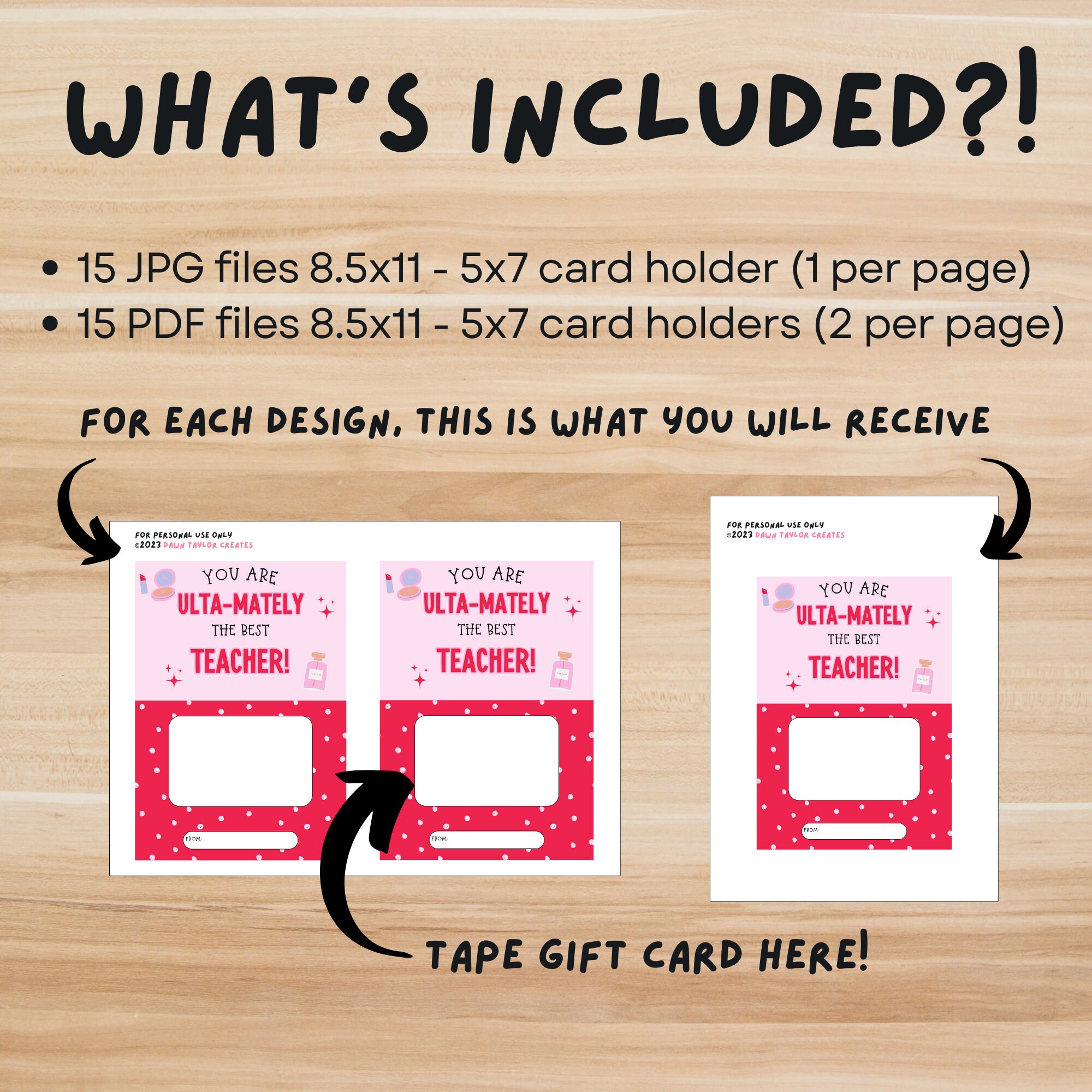 Teacher Appreciation Gift, Teacher Gift, Teacher Appreciation Week ...