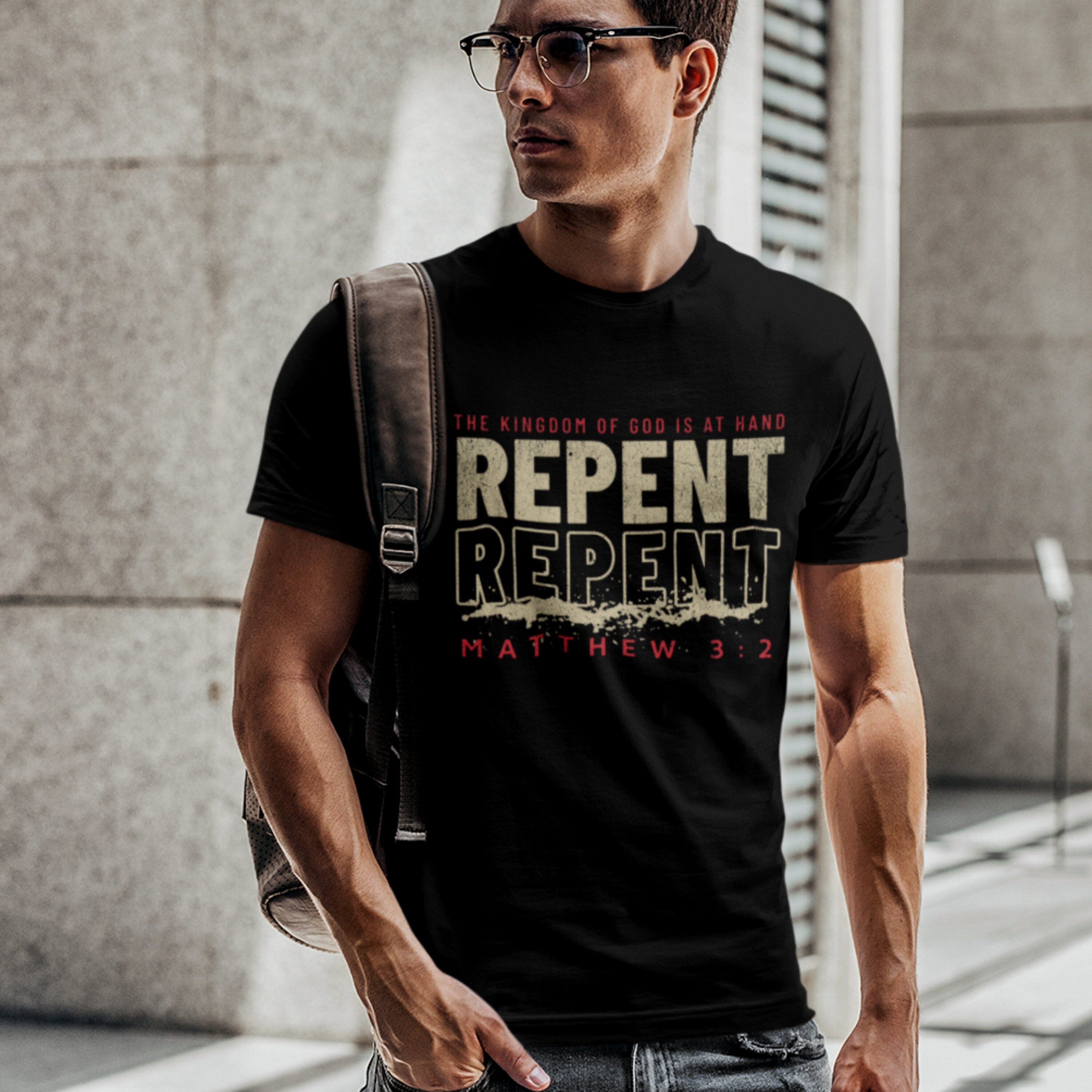 Repent, Repent the Kingdom of God is at Hand T-shirt Makes a Great Gift ...