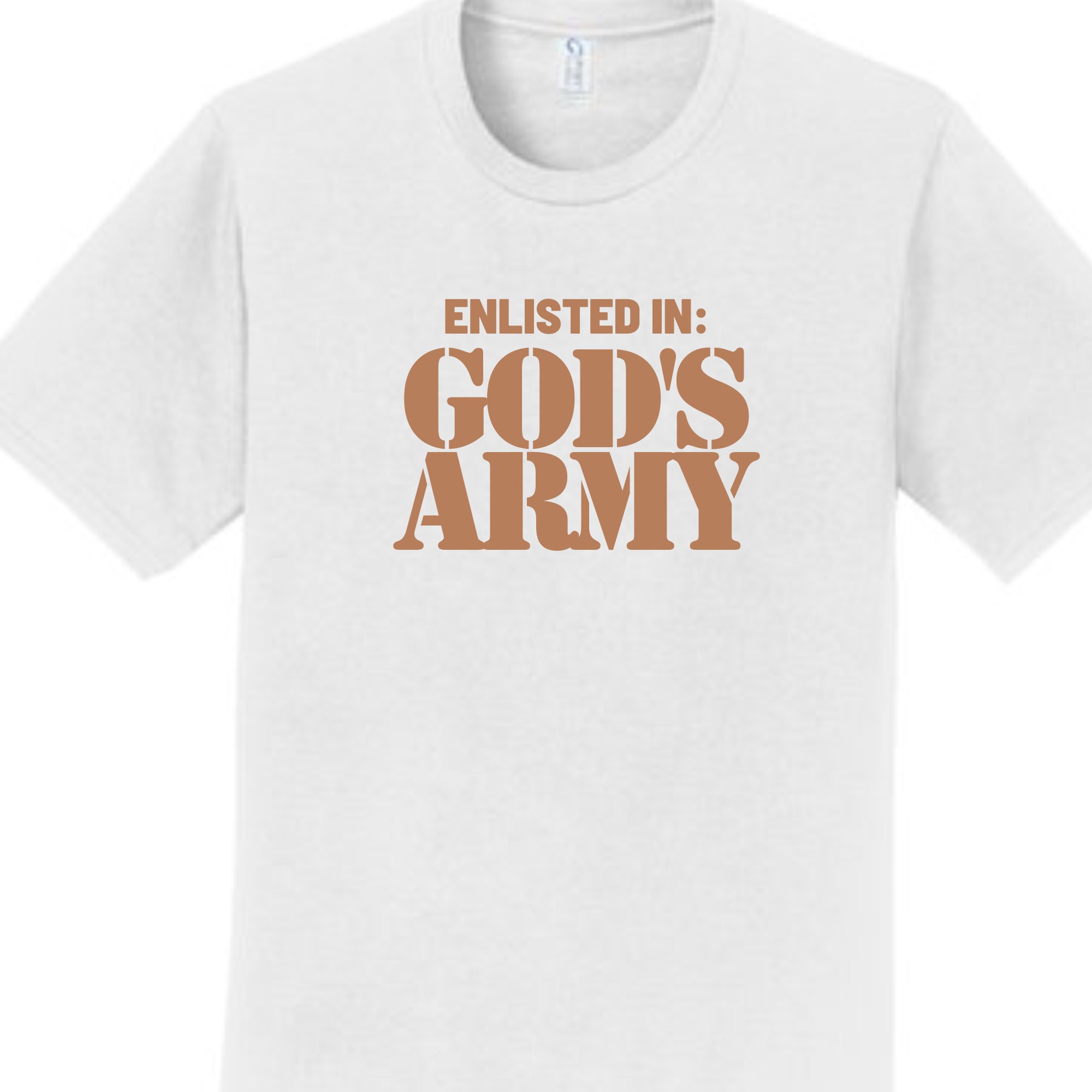 Unisex enlisted in God's Army T-shirts, Sweatshirts and Hoodies in ...