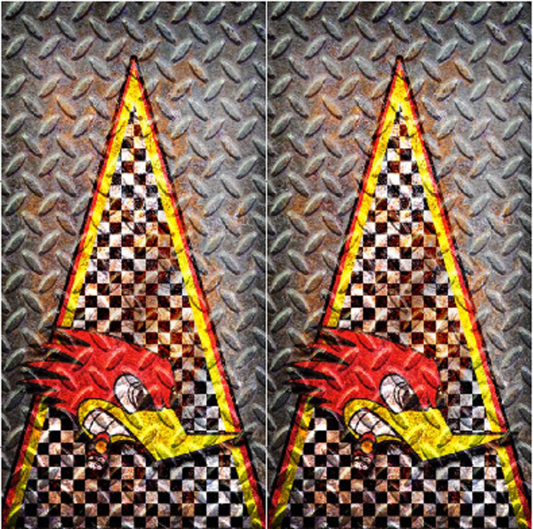 Laminated Rustic Diamond Plate Hot Rod Cornhole Wrap Set - Etsy