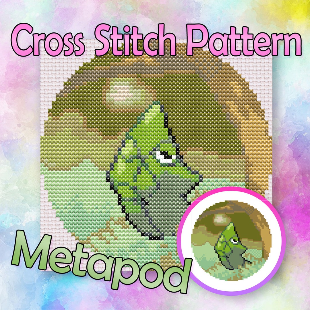 Metapod Cross Stitch Pattern - Instant Download PDF! - Etsy