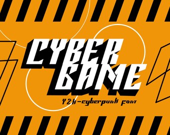 Y2k Display Font - Etsy