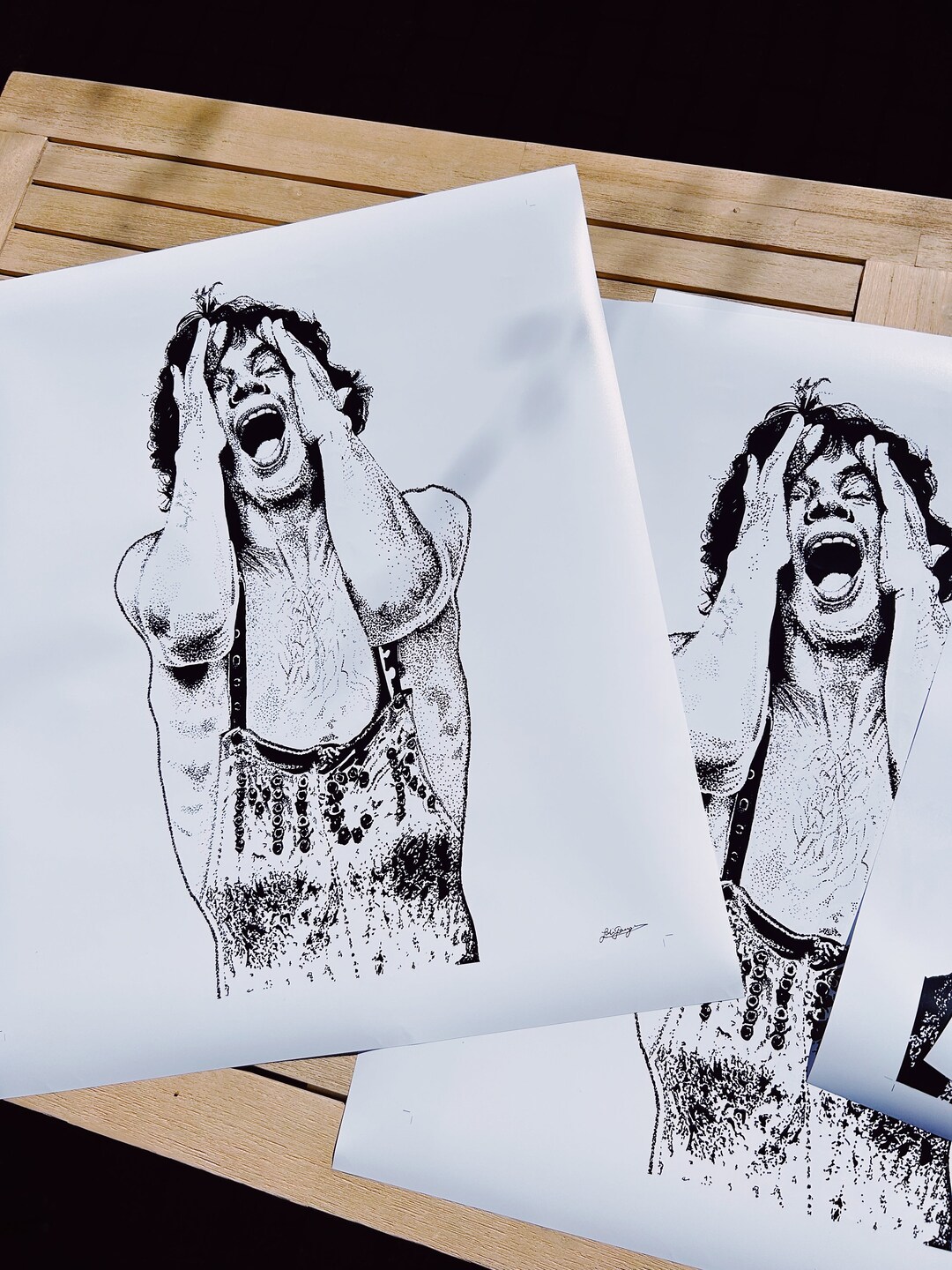 The Rolling Stones Music Print Poster (mick Jagger) - Prints for the ...