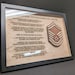Air Force (E8) SENIOR Master Sergeant Smsgt SNCO Promotion Creed Framed ...