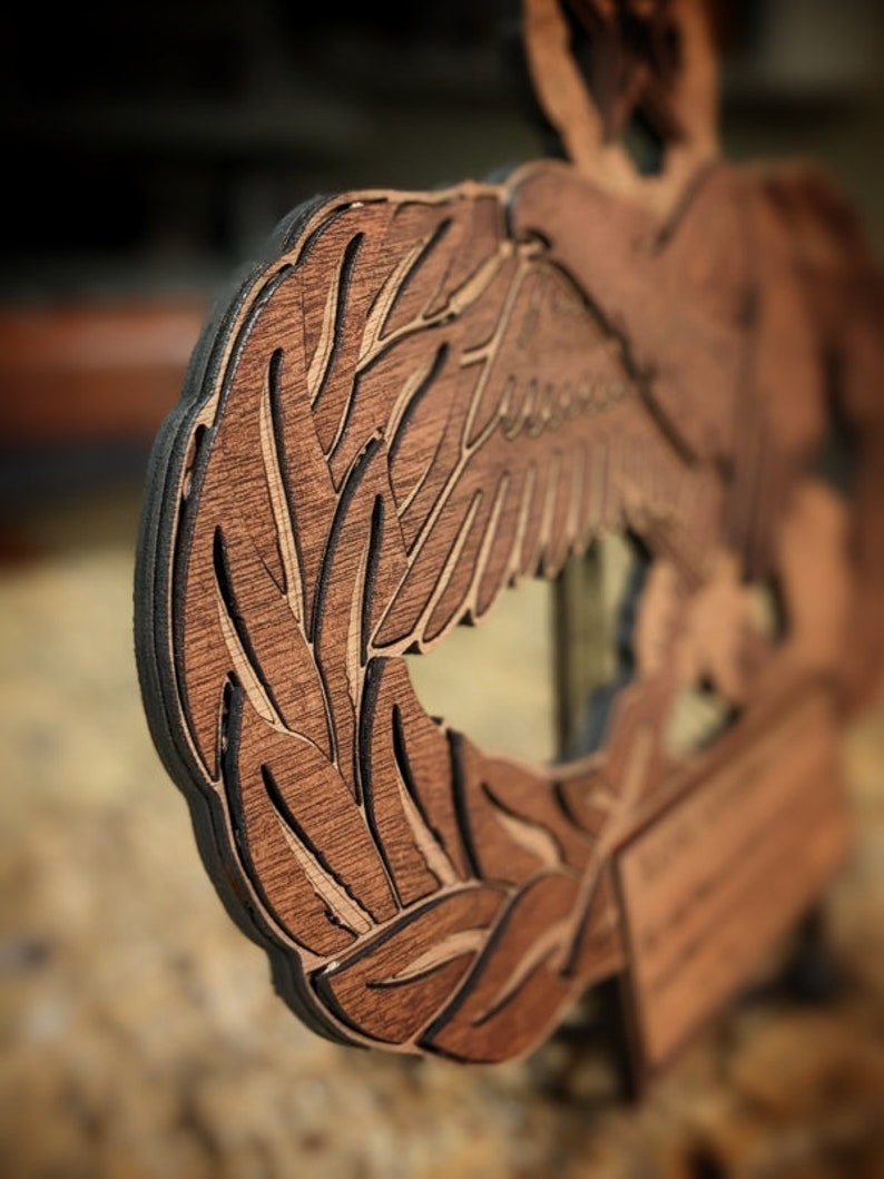 Air Force Specialty Code AFSC Badge Plaque, USAF - Etsy