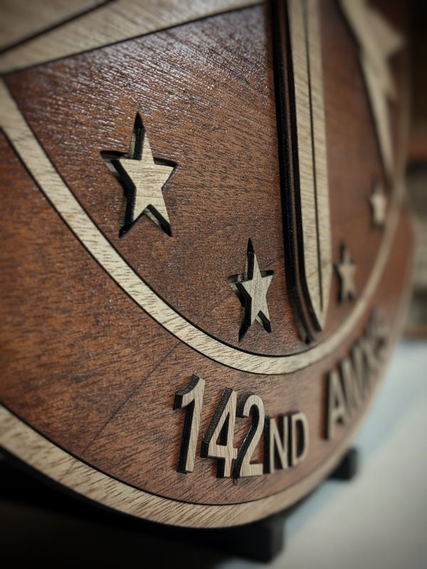 Multi-layered Military Emblem Plaque, USAF - Etsy