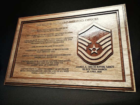 Air Force Senior Master Sergeant Promotion