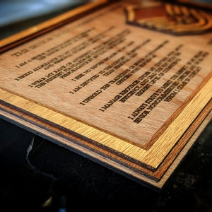 Air Force E7 Master Sergeant Promotion Plaque - Etsy