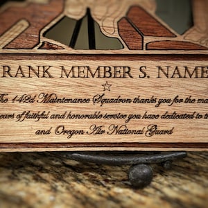 Air Force Specialty Code (AFSC) Badge Plaque, USAF - Etsy