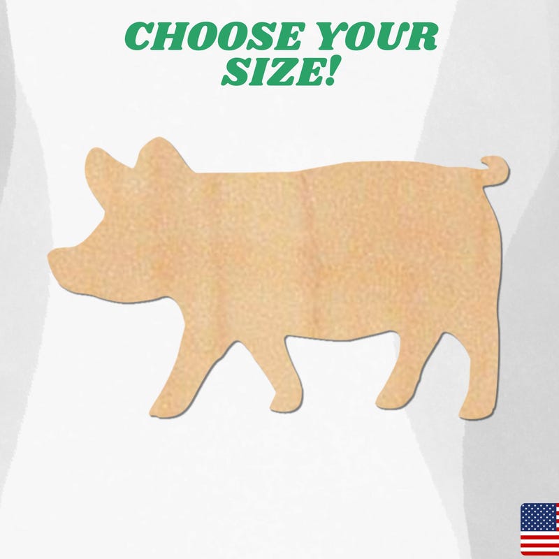 Pig Cutout - Etsy