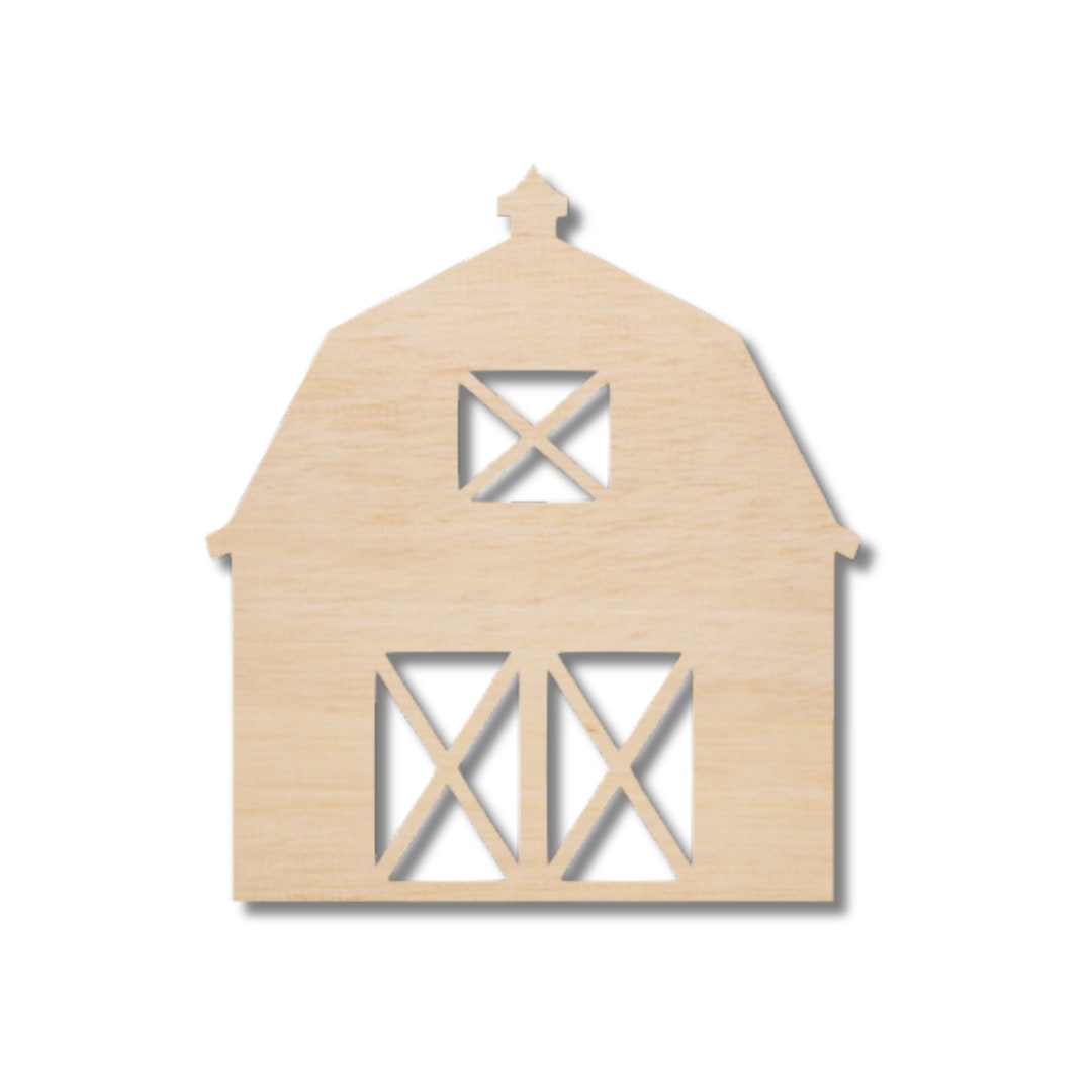 Unfinished Barn Wood Blank Barn Wood Cutout Shape Laser Cut Blanks ...