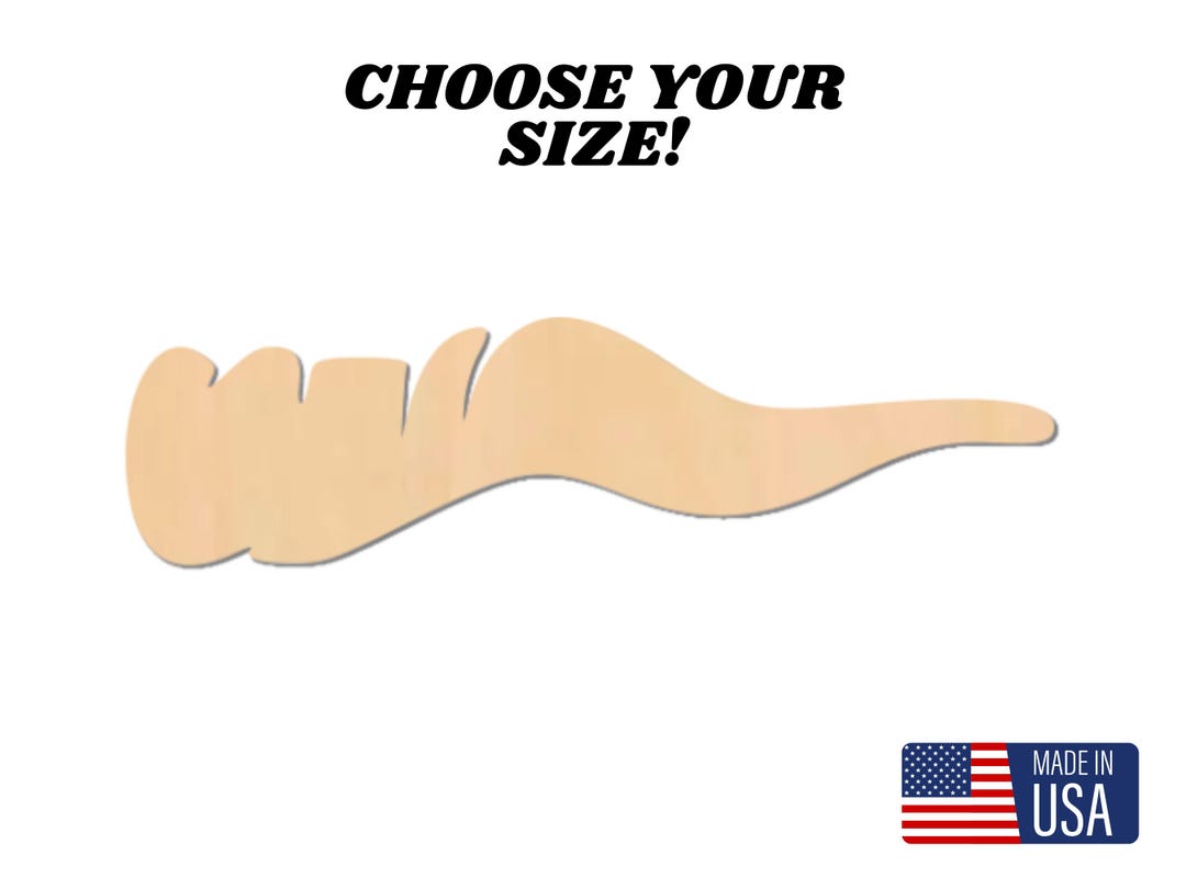 Unfinished Wooden Snowman Nose Shape | Snowman Nose Wood Cutout Shape ...