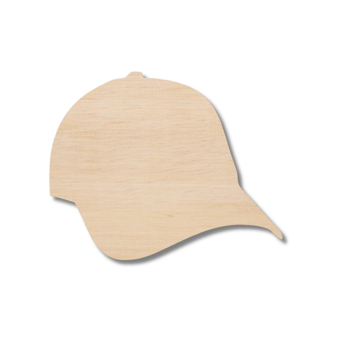 Laser Cut Baseball Cap Wood Cutout: DIY Craft Blank - Etsy