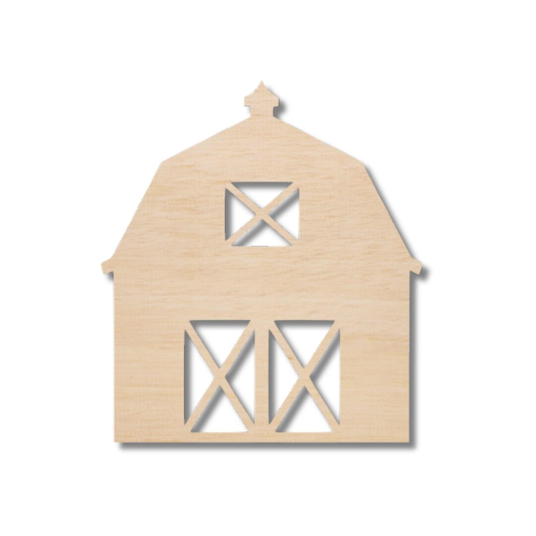 Unfinished Barn Wood Blank | Barn Wood Cutout Shape | Laser Cut Blanks ...