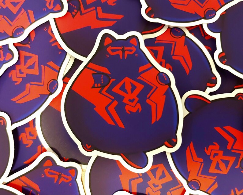 Miguel Cat and Chibi Matte Stickers - Etsy