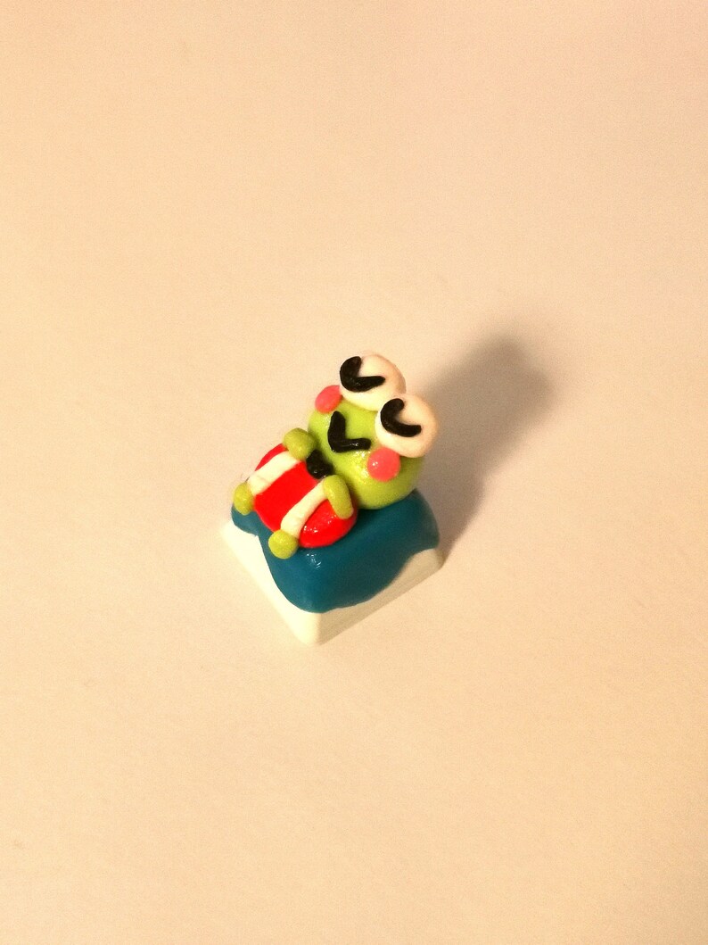 Keroppi Artisan Clay Keycap | MX Switch Keycap | for Mechanical ...