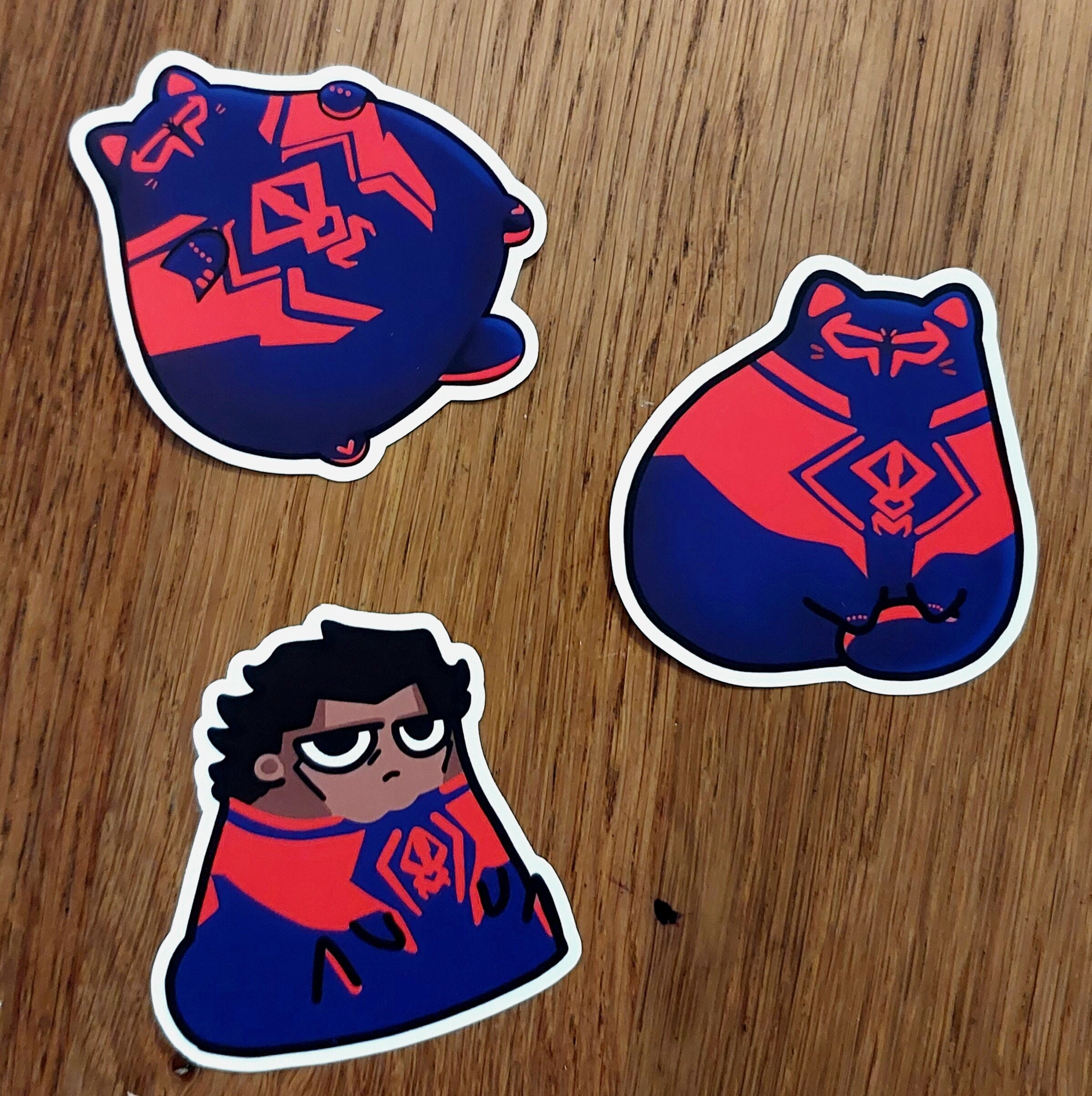 Miguel Cat and Chibi Matte Stickers - Etsy