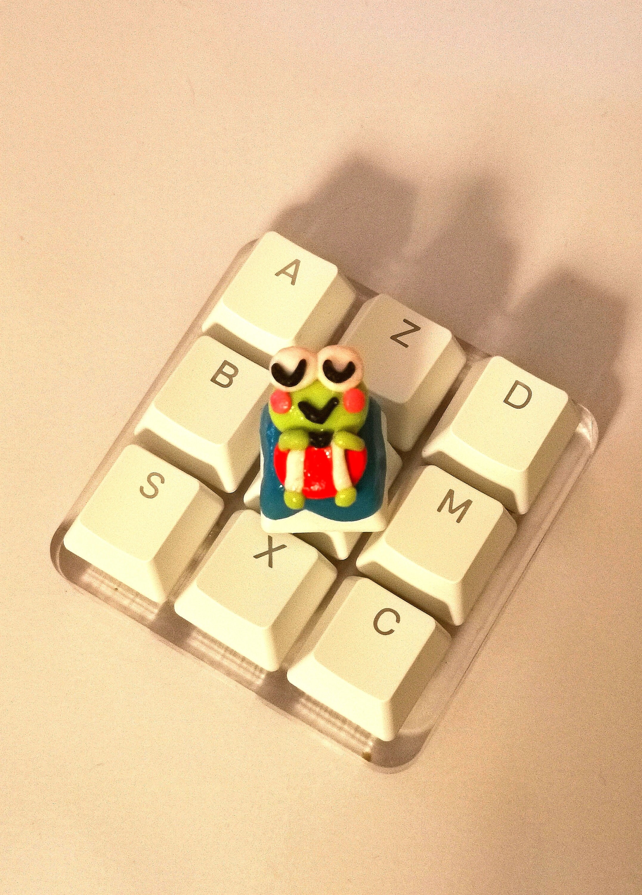 Keroppi Artisan Clay Keycap | MX Switch Keycap | for Mechanical ...