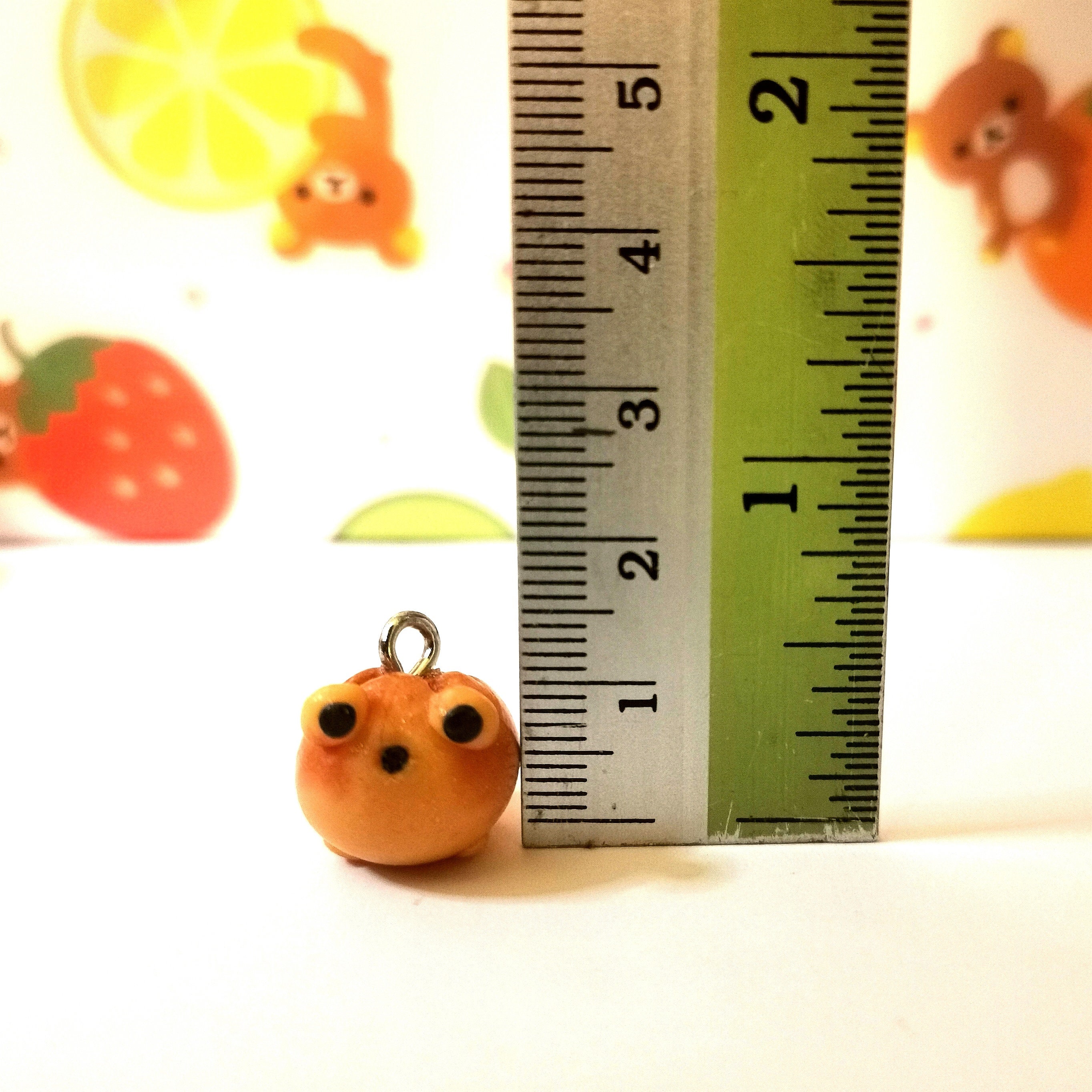 Frog Buns | Polymer Clay Charm | Cute Clay Miniature Food Craft - Etsy