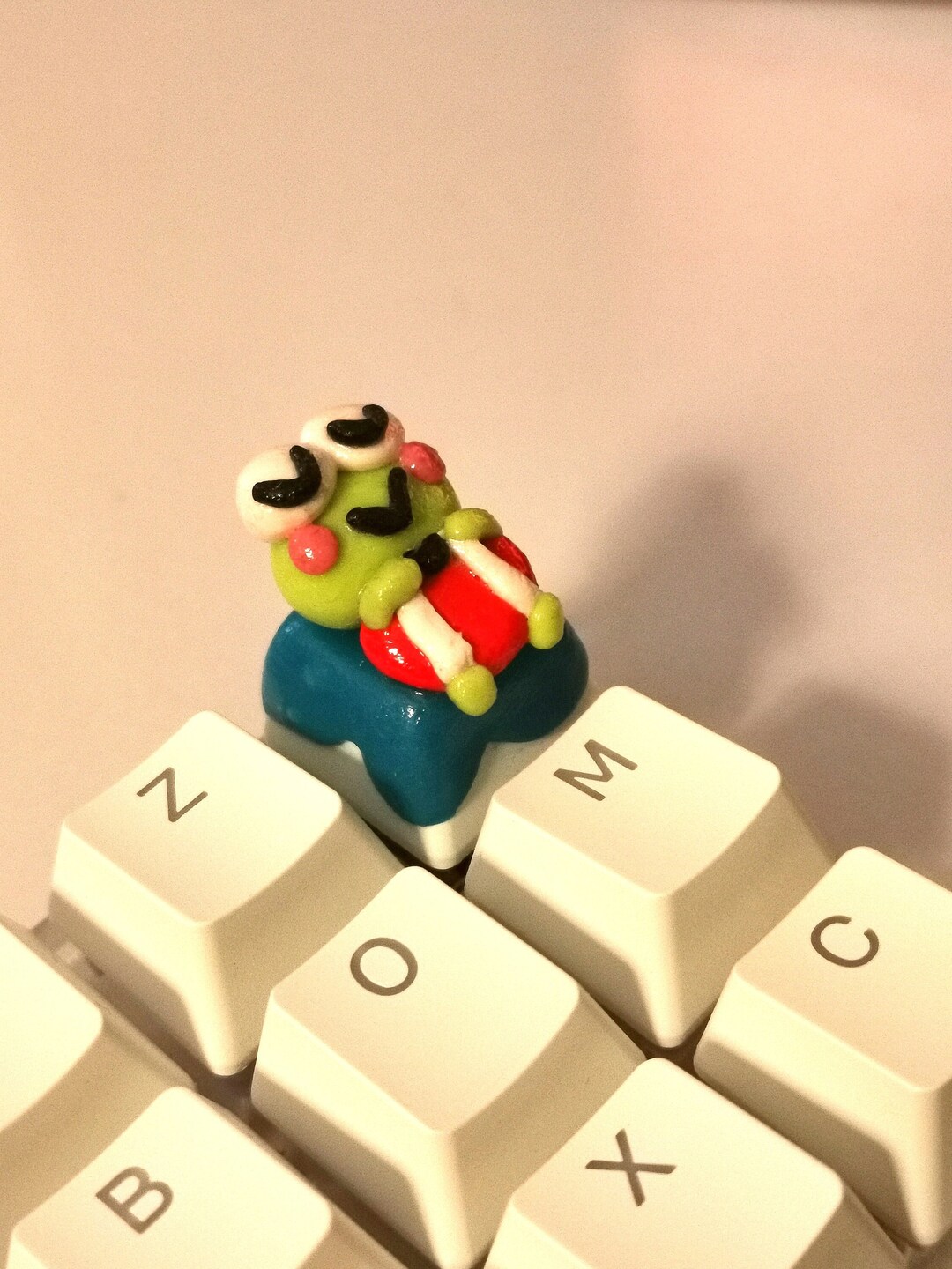 Keroppi Artisan Clay Keycap | MX Switch Keycap | for Mechanical ...