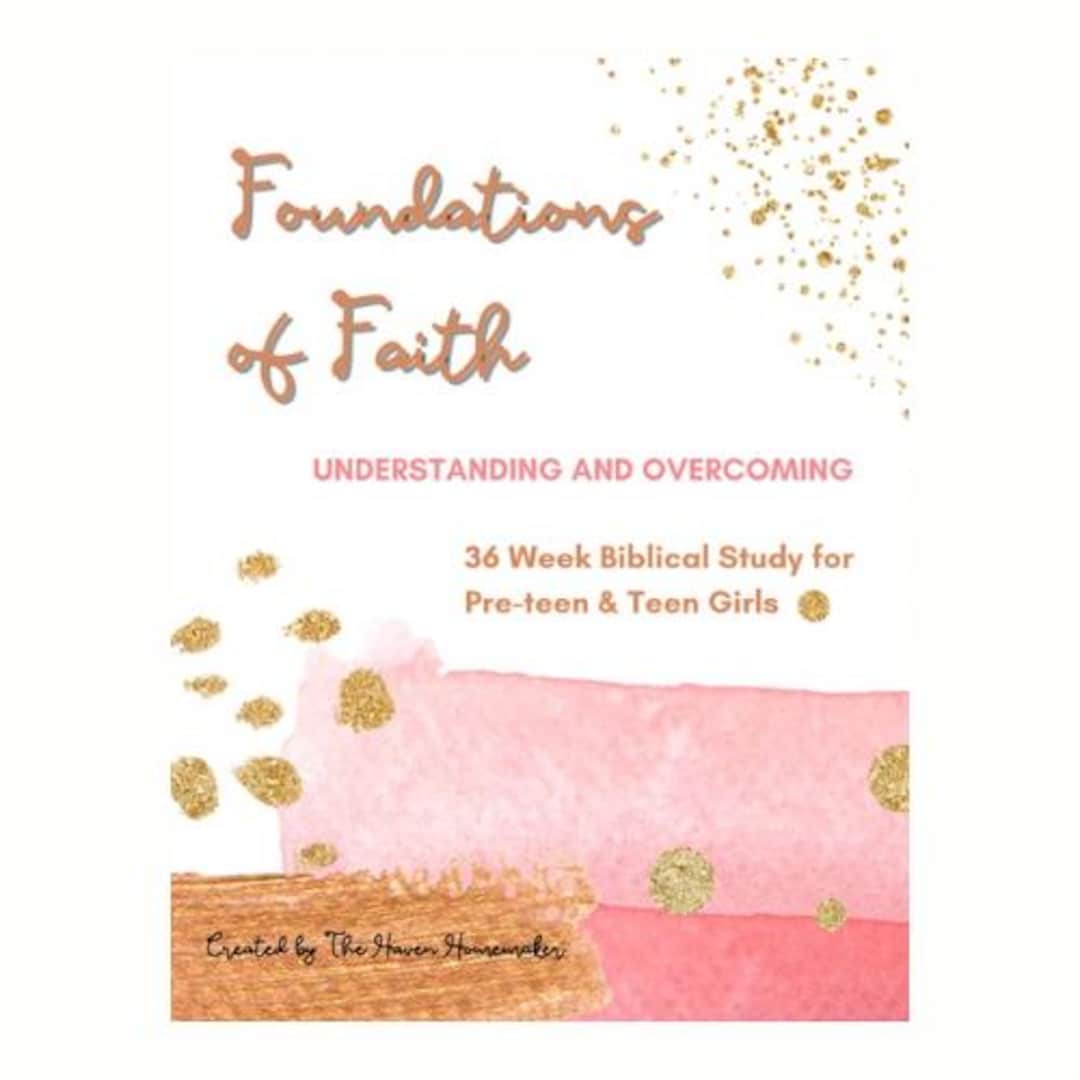 Teen Girl Bible Study – 36 Week Curriculum (digital Download) - Etsy