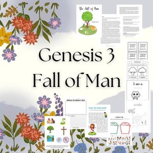 Bible Lesson on the Story of Creation genesis 1-2:3 for Bible Class for ...