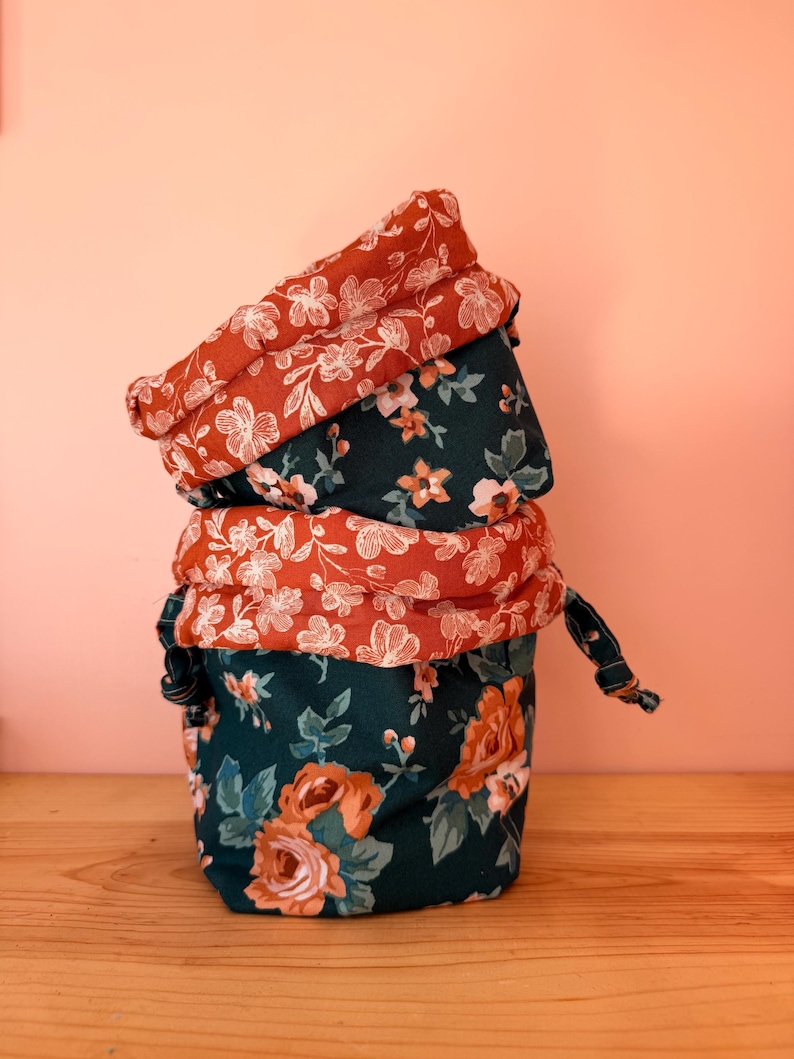 Vanity Buckets, Drawstring Vanity Bucket, Makeup Bag, Makeup Storage ...