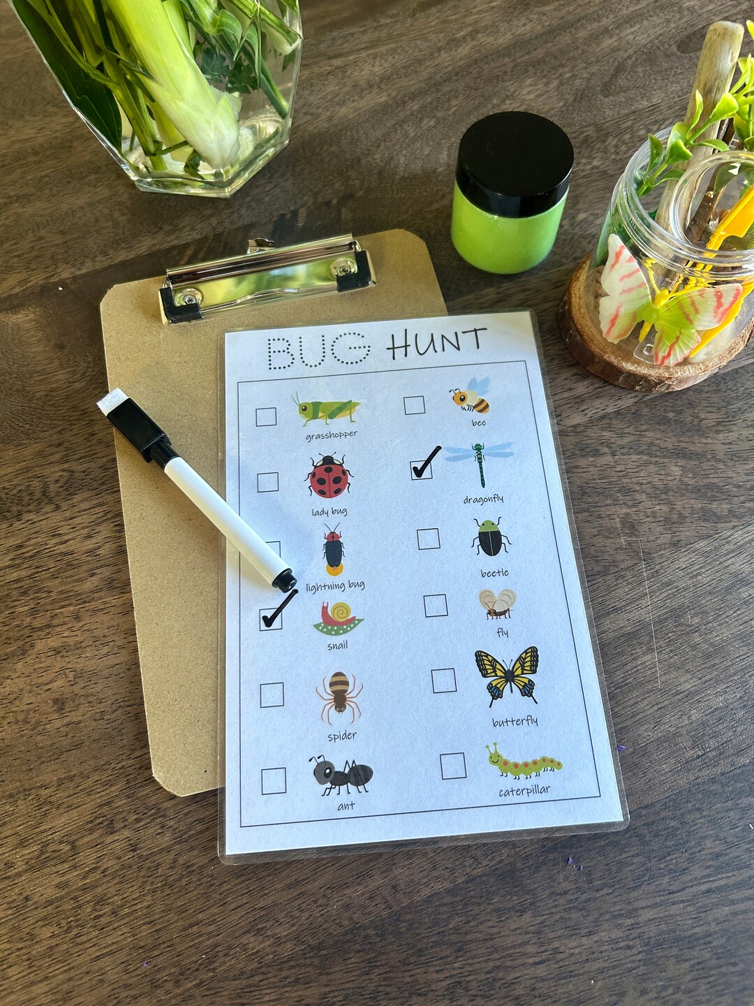 BUG Hunt Bug Scavenger Hunt Outdoor Activity Outdoor Scavenger Hunt Bug ...