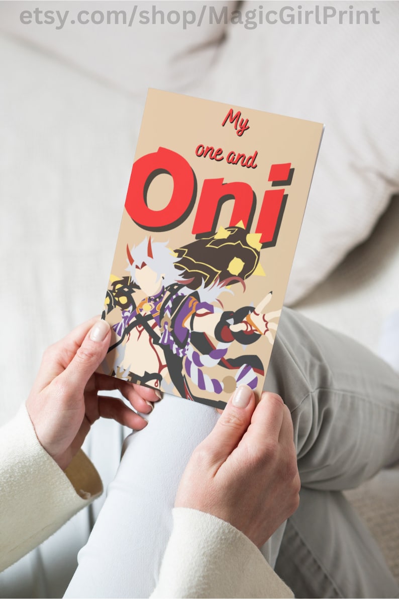 ITTO Arataki Genshin Impact Digital Card, Genshin Impact Download ...