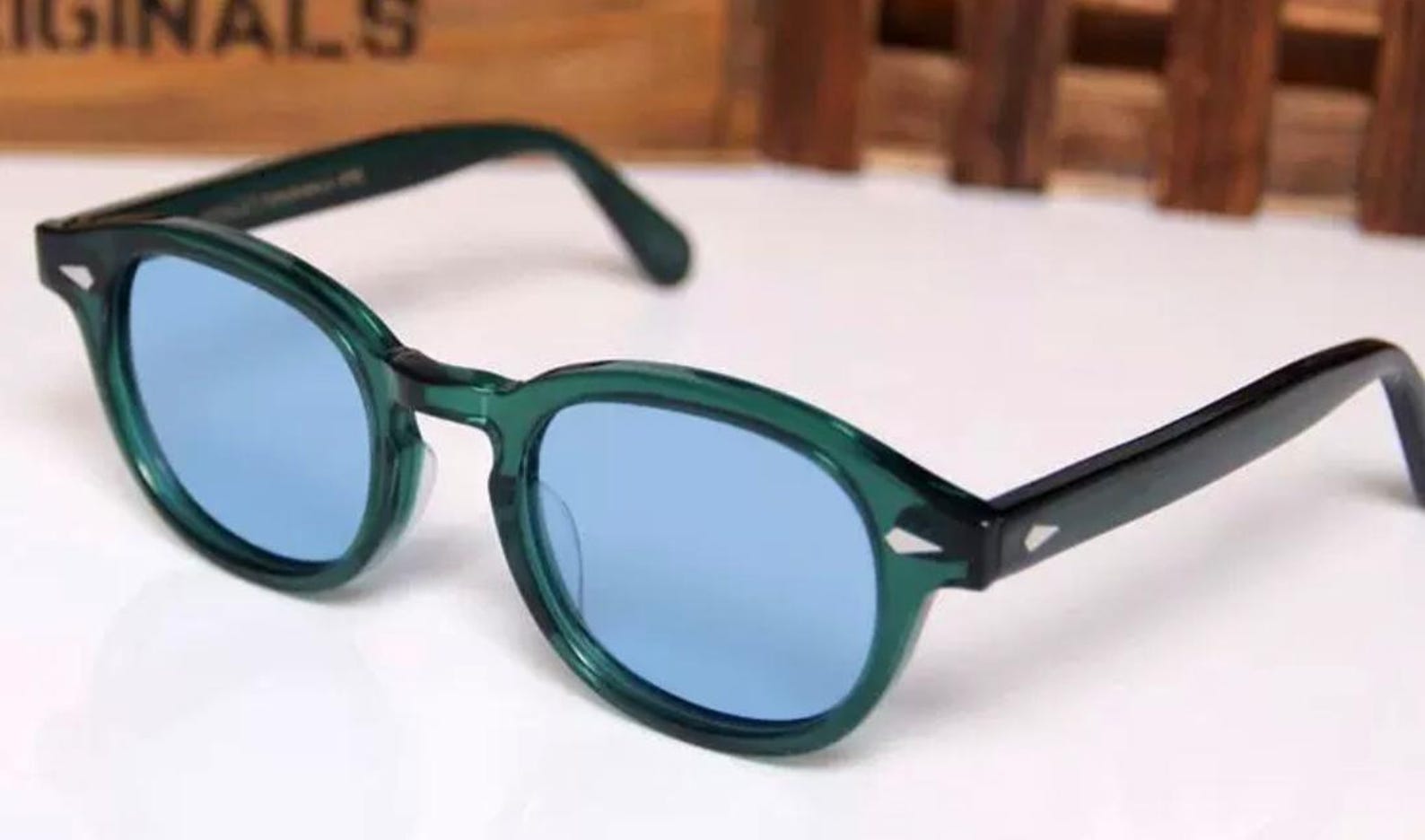 Moscot Lemtosh Sunglasses Blonde Classic Style Johnny Depp Favorite ...