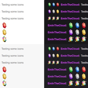 Zelda Rupees Twitch Badge Emotes - Animated Raining Rupee Emote - Etsy