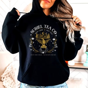 Suriel Tea CO Hoodie, Acotar Hoodie, Sarah J Maas Bookish Hoodie, A ...