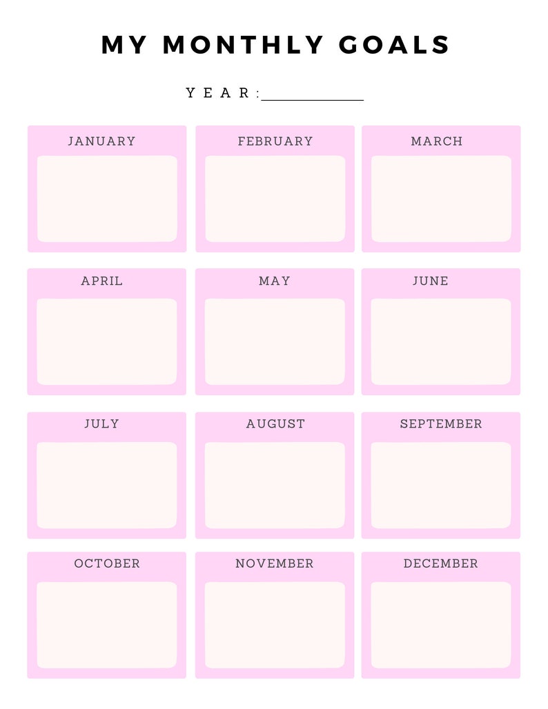Fitness Planner Printable | Workout Planner | Health and Fitness ...